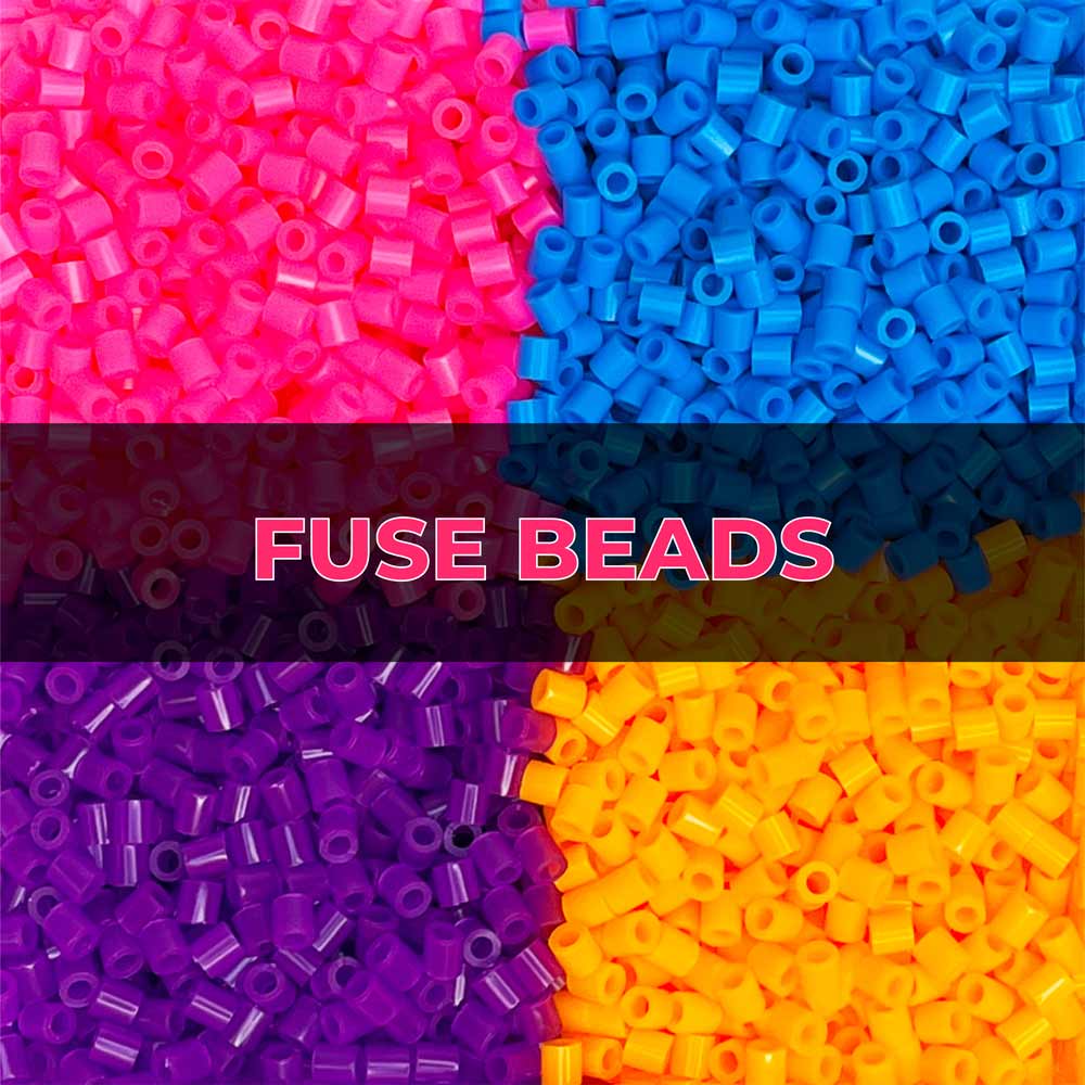 Fuse Beads for Perler Art & Festival Necklaces | Kandies World