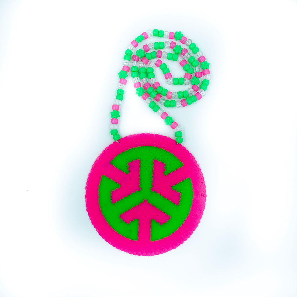 Basscon Logo Perler Necklace | EDM | Festival Rave Jewelry – Kandies World