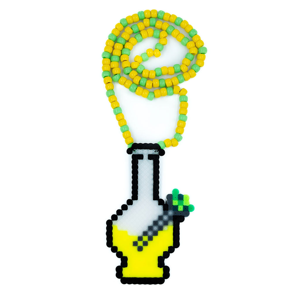 Bong Perler Necklace | Trippy | Festival Rave Jewelry – Kandies World