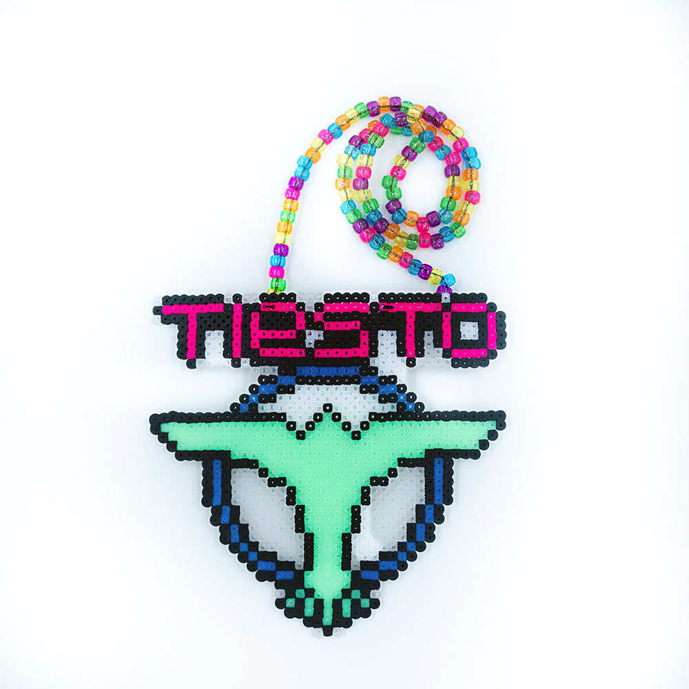 Tiësto Perler Necklace | EDM | Festival Rave Jewelry – Kandies World