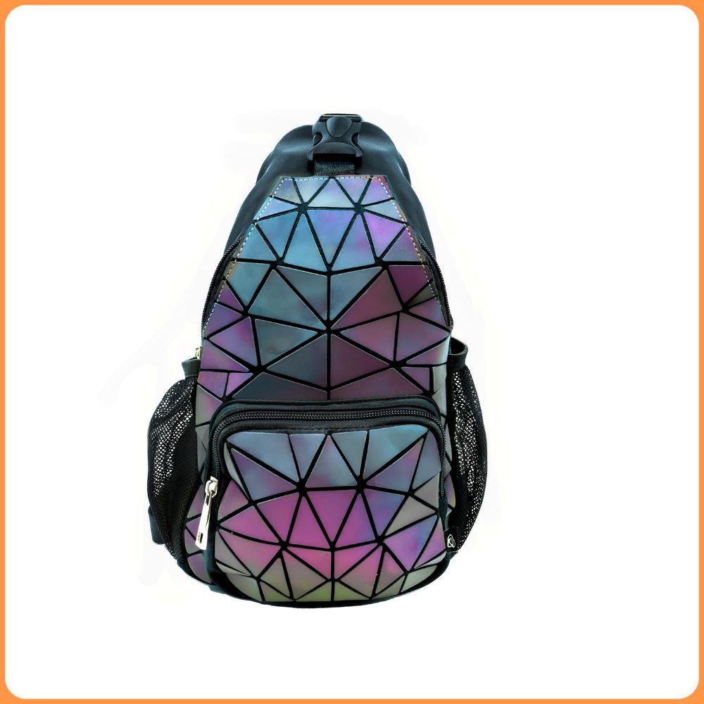 Reflective Crossbody Bag | Festival Holographic Bag | Rave Crossbody ...