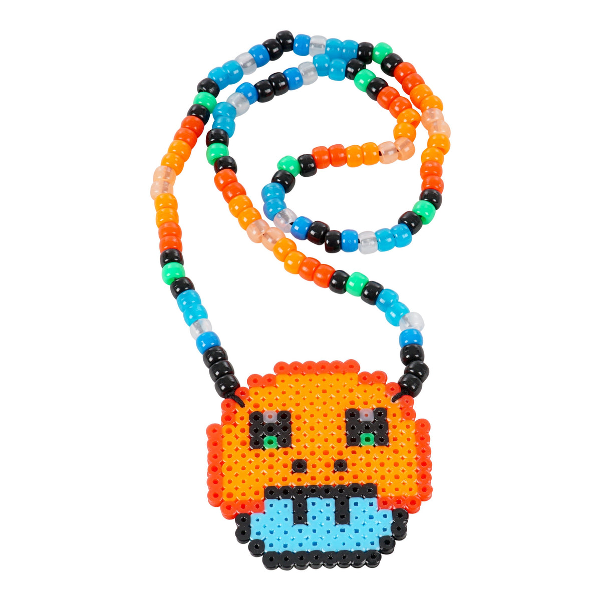 Charmander 1UP Perler Necklace | Video Games | Festival Rave Jewelry ...