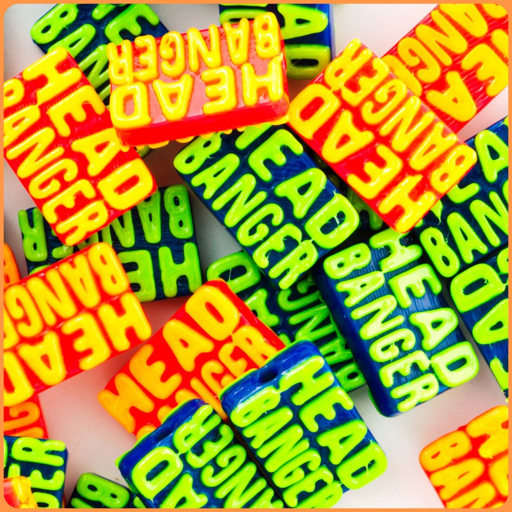 High-Quality Headbanger Kandi Custom Beads For Bracelets – Kandies World